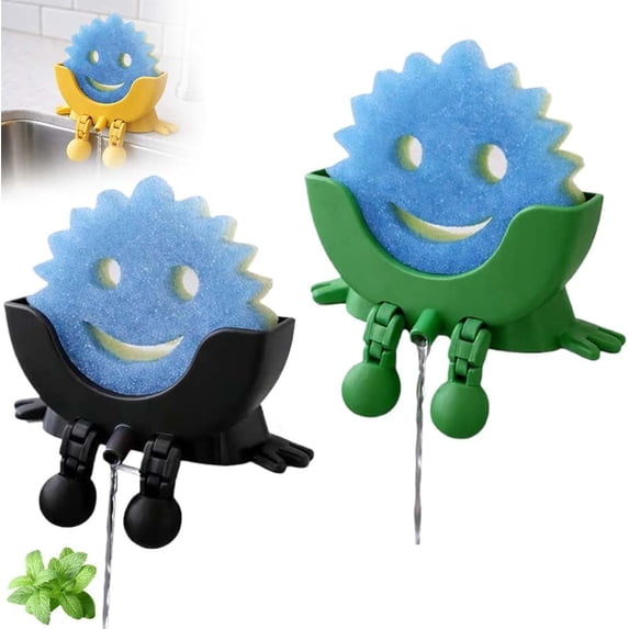 3D Printing Cute Hanging Sponge Holder with Drainage – Keeps Your ...