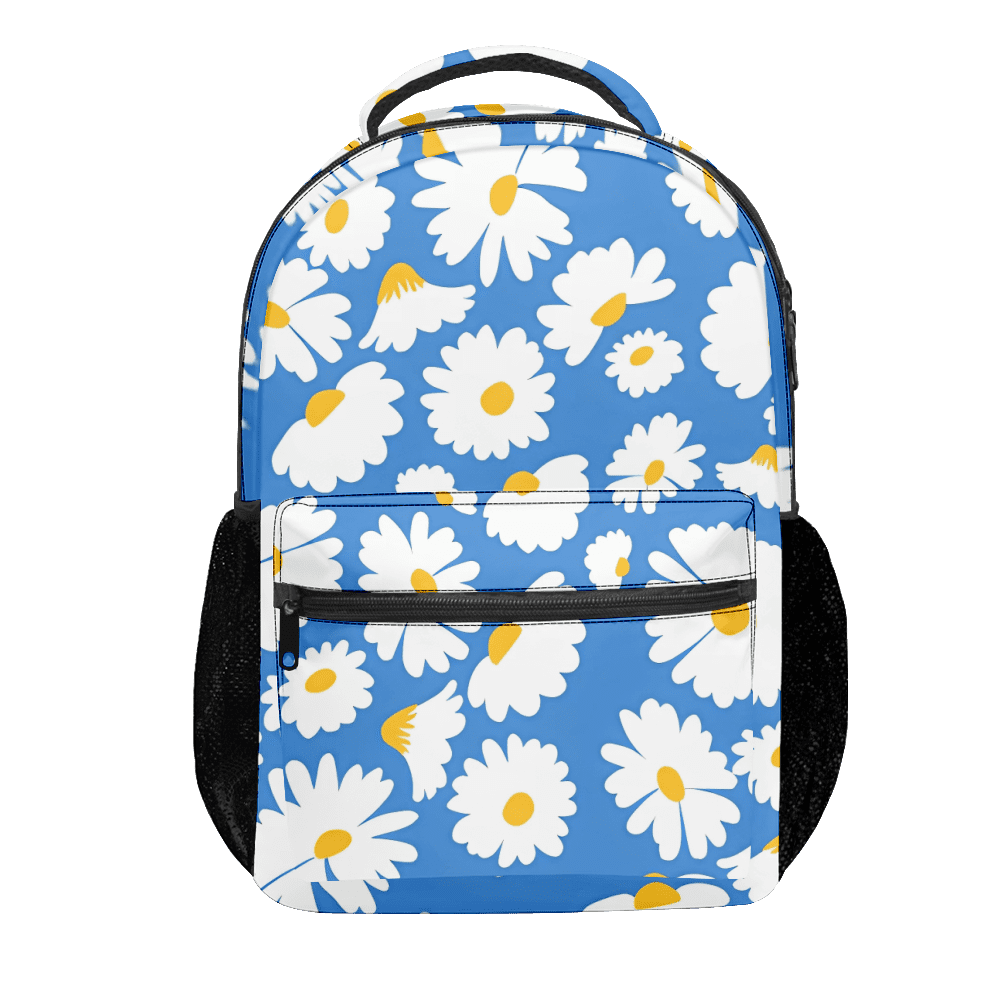 3D Printing Daisy Backpack for Women Girls Cute Kids Backpack School ...