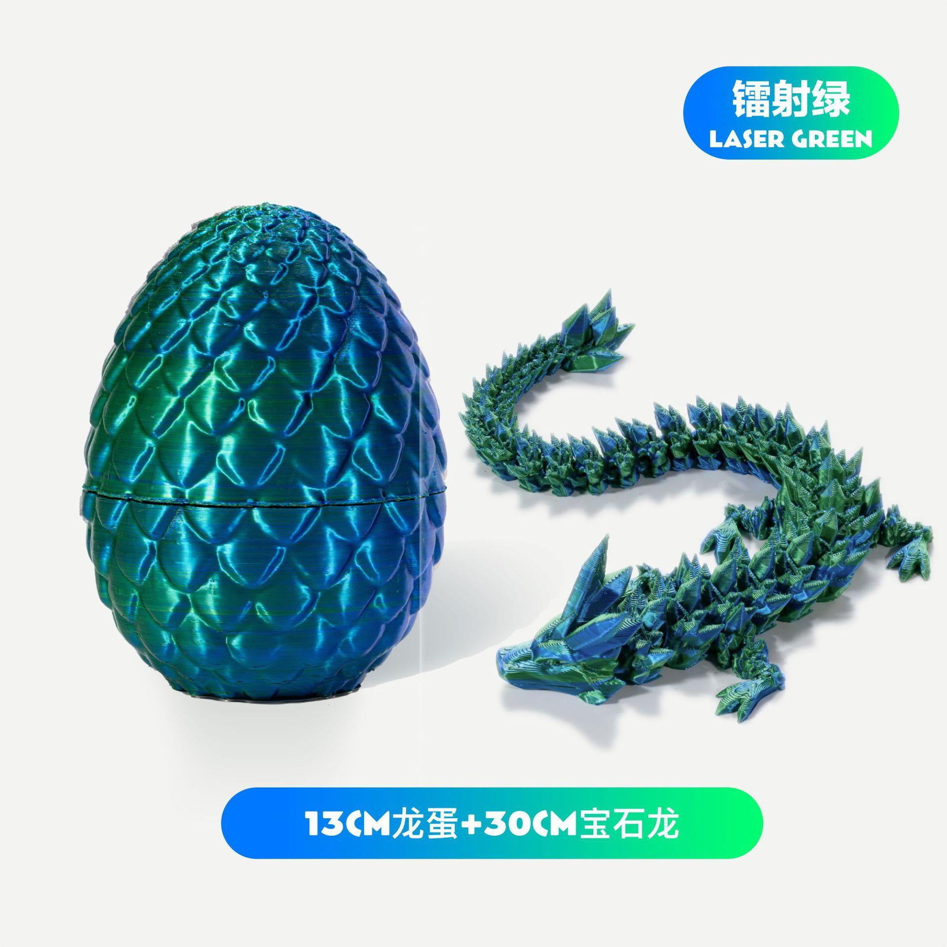 3D Printing Dragon Eggs 12 Inch Dragon Toy Easter Eggs Hinged Dragon ...