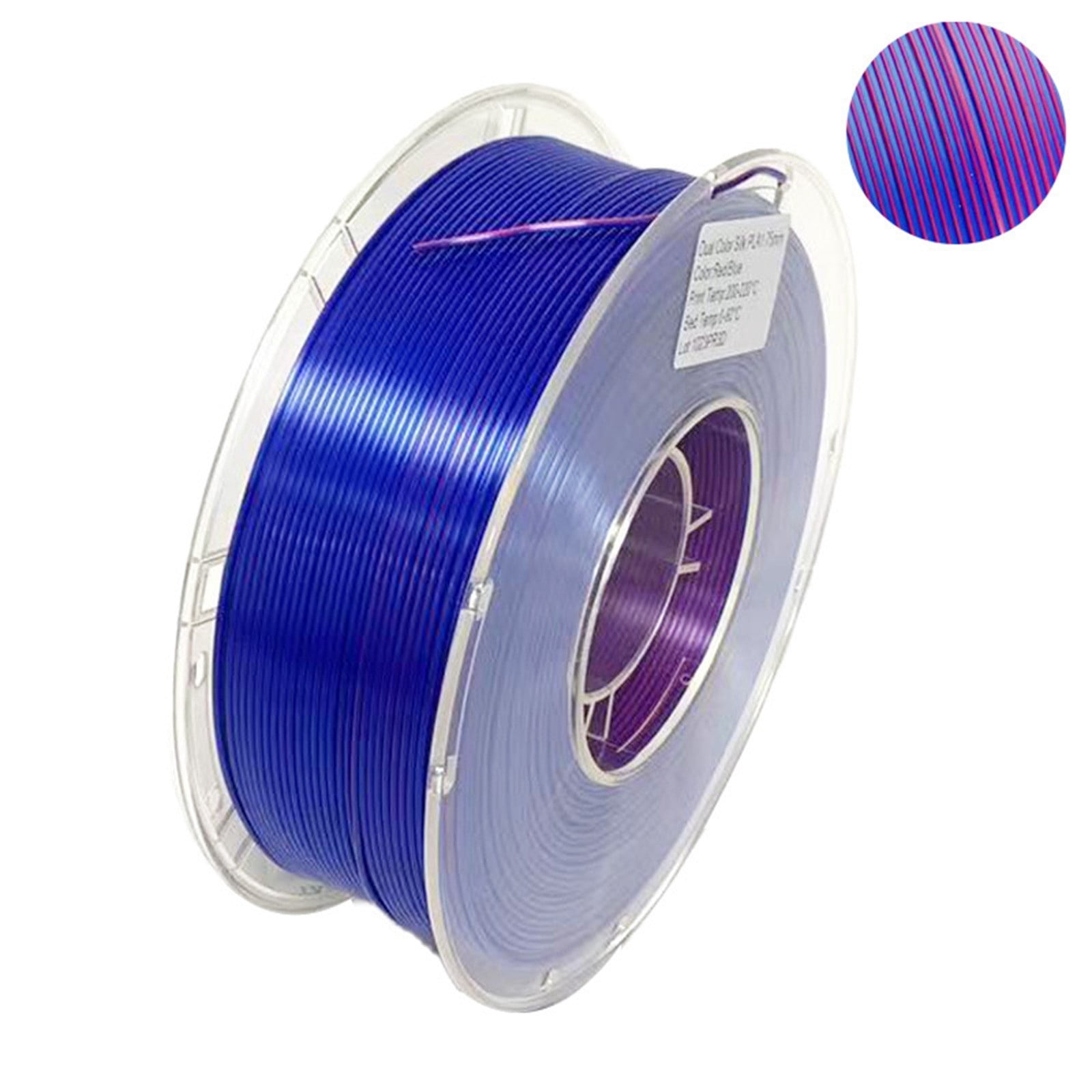 3D Printing Filament, Color Shiny + Filament 1.75mm, Silk Textures, 360 ...