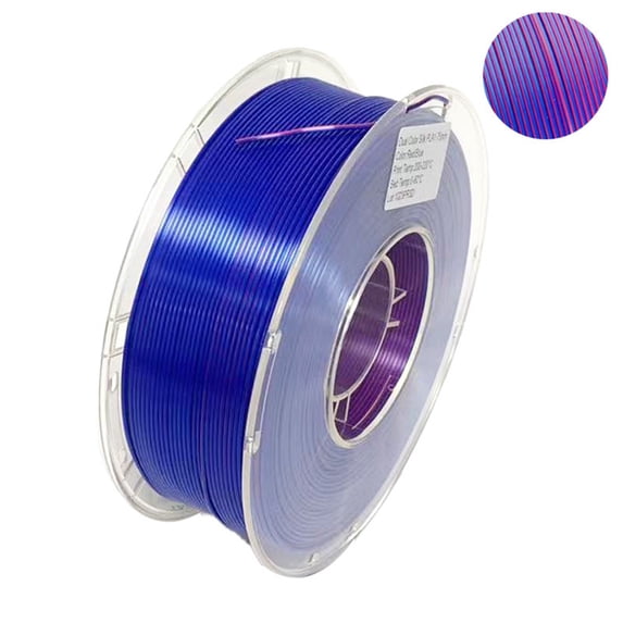 3D Printing Filament, Color Shiny + Filament 1.75mm, Silk Textures, 360 ...