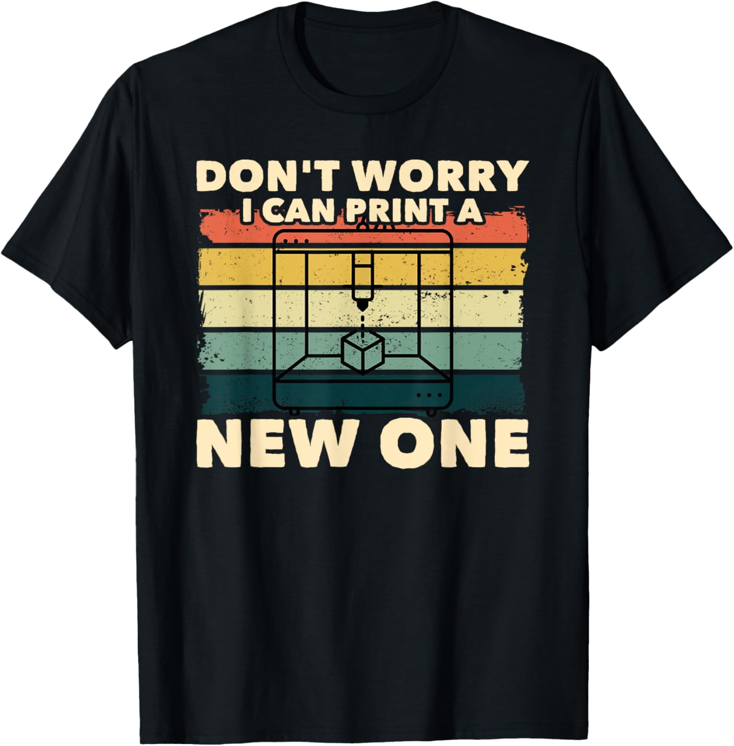 3D Printing Gift Printer Geek Journalist Typographer T-Shirt - Walmart.com