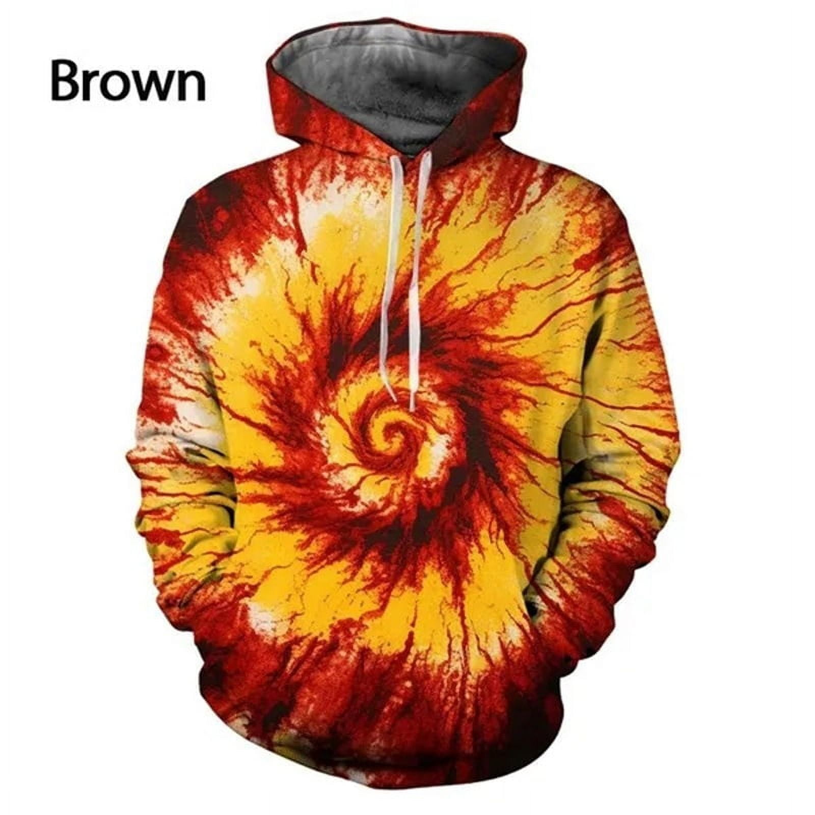 3D Printing Graffiti Colorful Splash Ink Hoodie For Men Women Casual ...