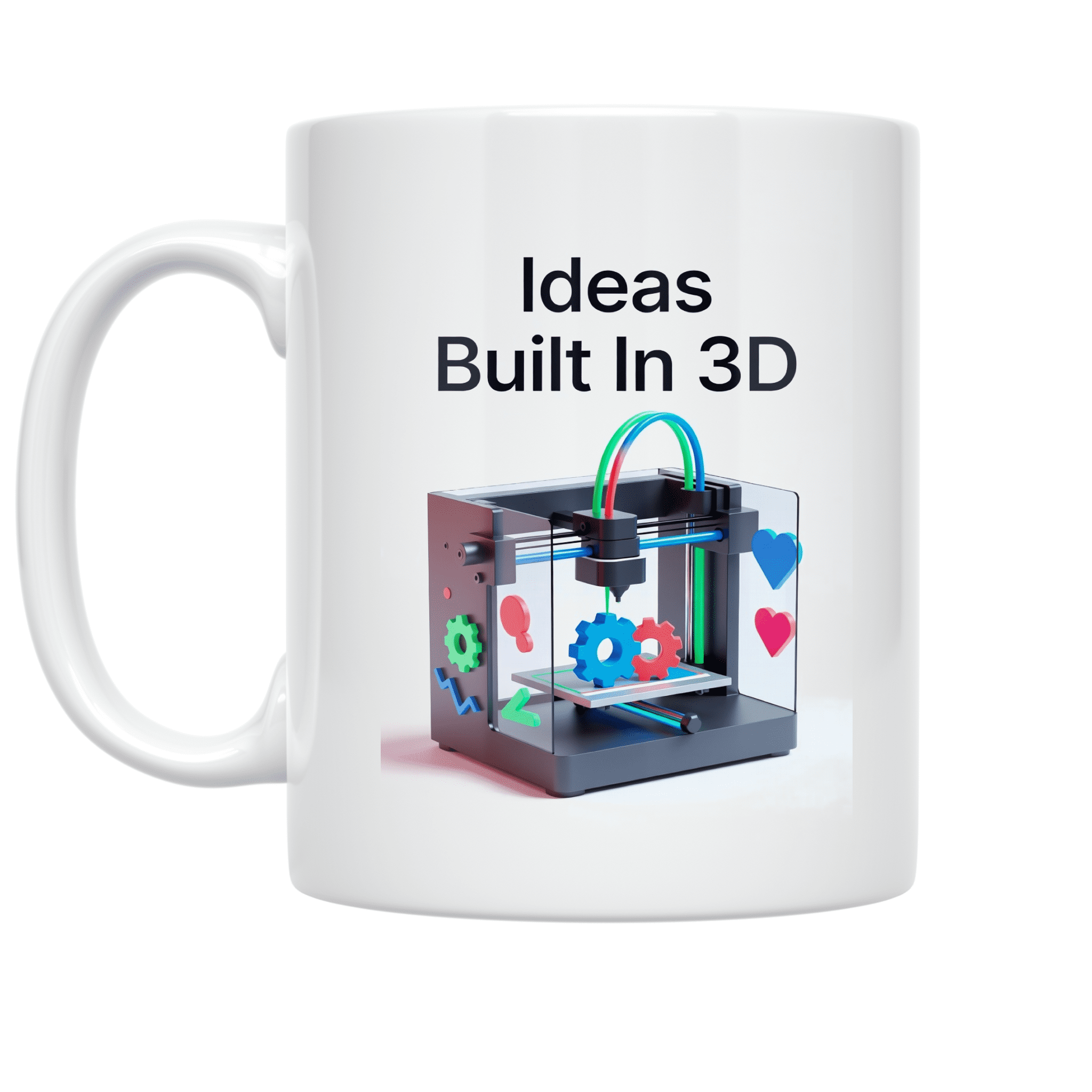 3D Printing Hobby Design - Tech Enthusiast - 11 oz Ceramic Coffee Mug ...