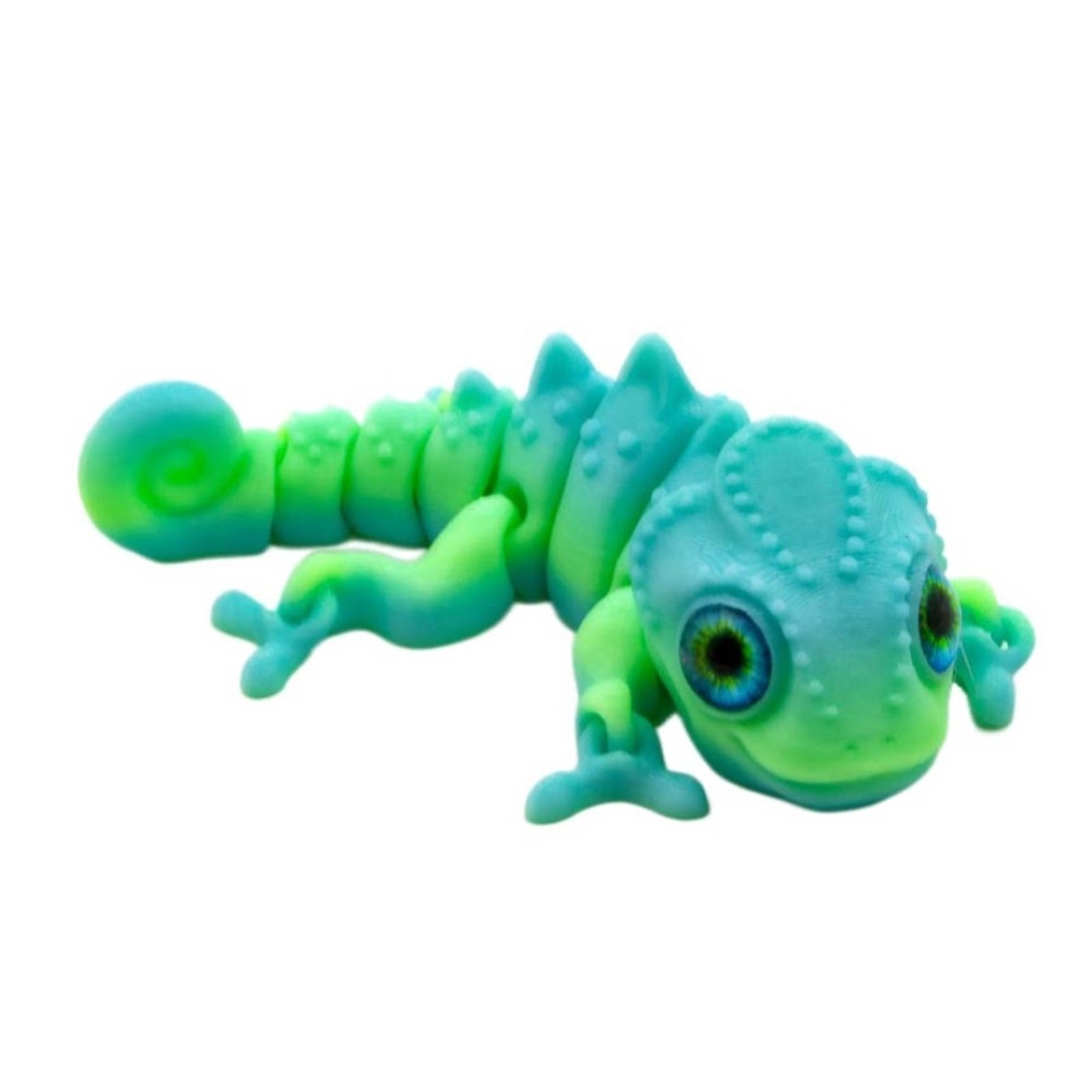 3D Printing Lizard Figures Multi-joint Movable Simulation Eyes for Home ...