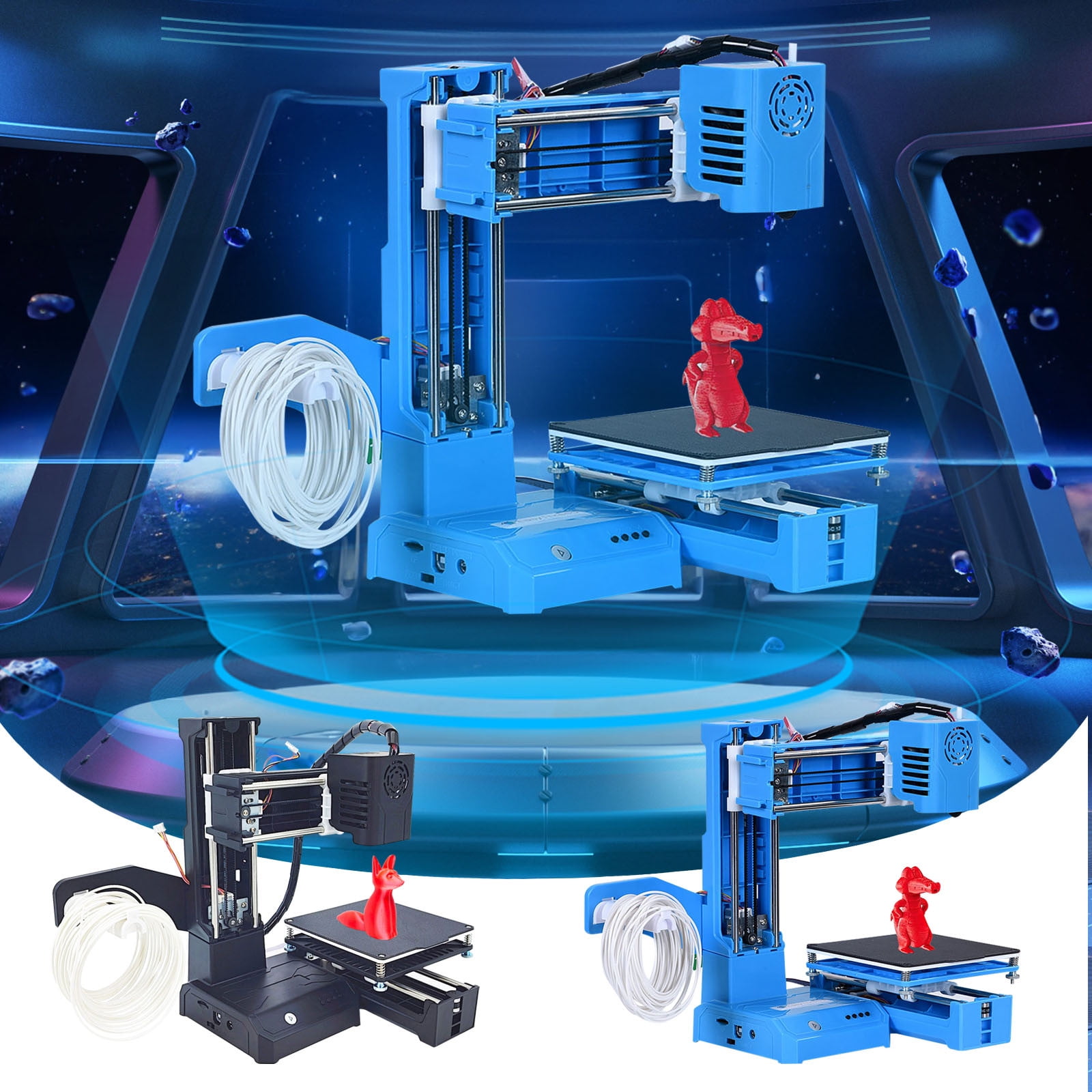 3D Printing Modeler, Beginner-Friendly Mini Maker, Automatic Leveling ...