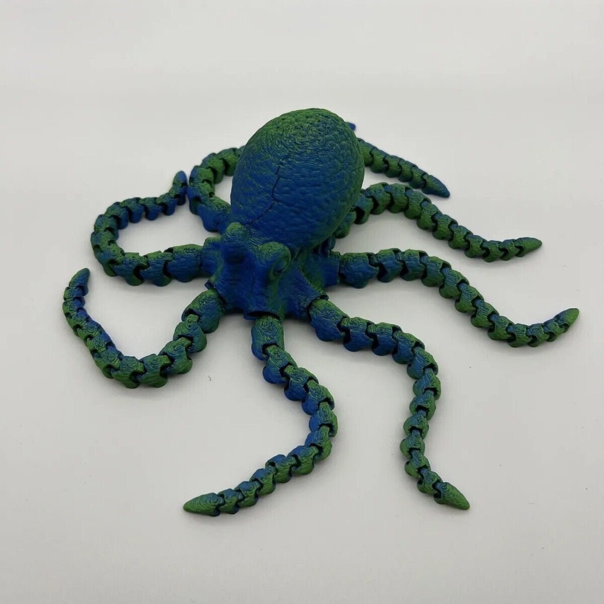 3D Printing Octopus Model Simulation Ornaments Free Swinging Movable ...