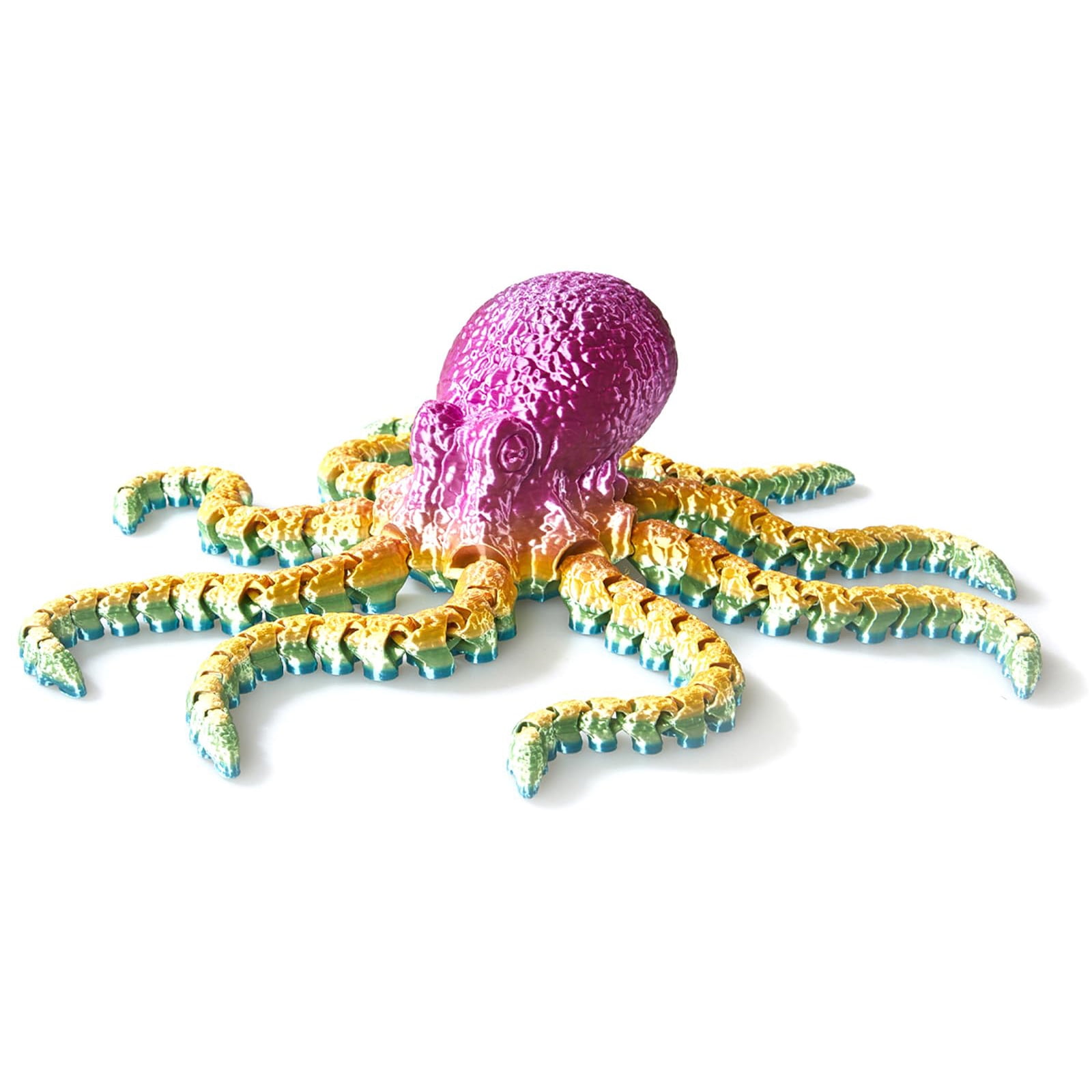 3D Printing Octopus Movable Joint Toy Octopus Decorative Cloth Jingda ...