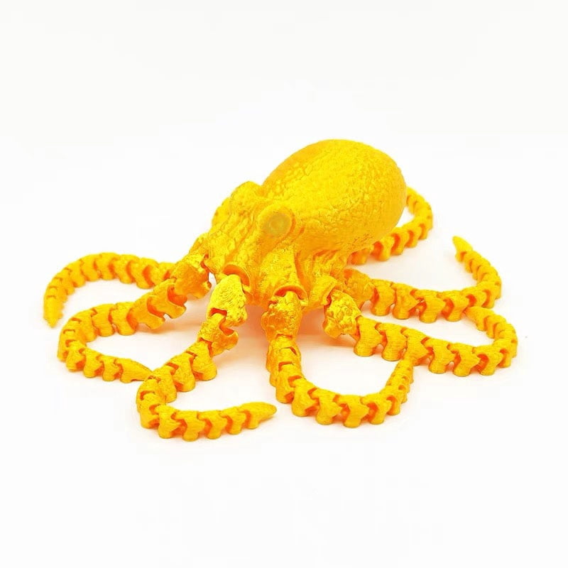 3D Printing Octopus Movable Joint Toy Octopus Decorative Cloth Jingda ...