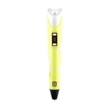 3D Printing Pen, Us Plug, Yellow Color With User Manual And Power ...