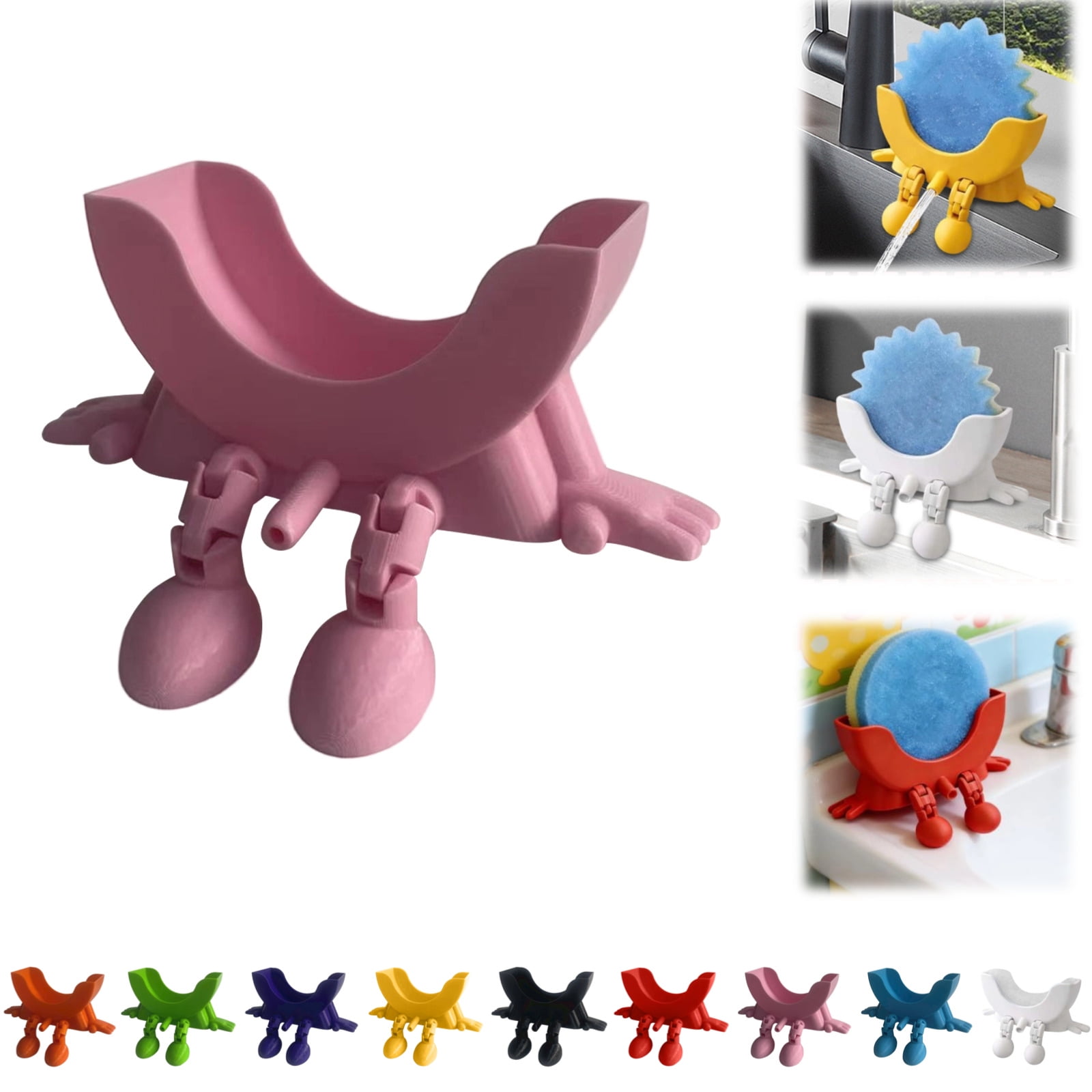 3D Printing Sponge Holder with Drainage – Keeps Your Sponge Dry ...