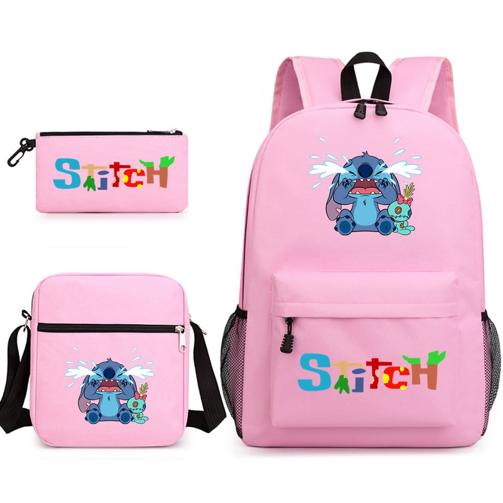 3D Printing Sti_tch 3-Piece Backpack Set - Cute Cartoon Backpack ...