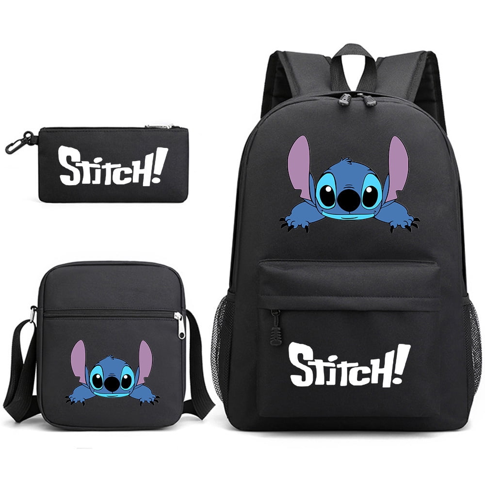 3D Printing Sti_tch 3-Piece Backpack Set - Cute Cartoon Backpack ...