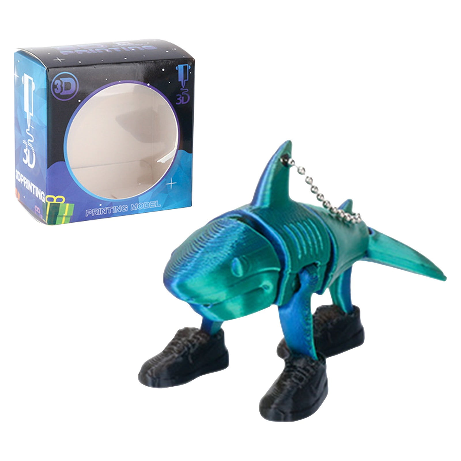 3D Printing Toys - 3D Printing Italian Brainrot Shark Figures for Ages ...