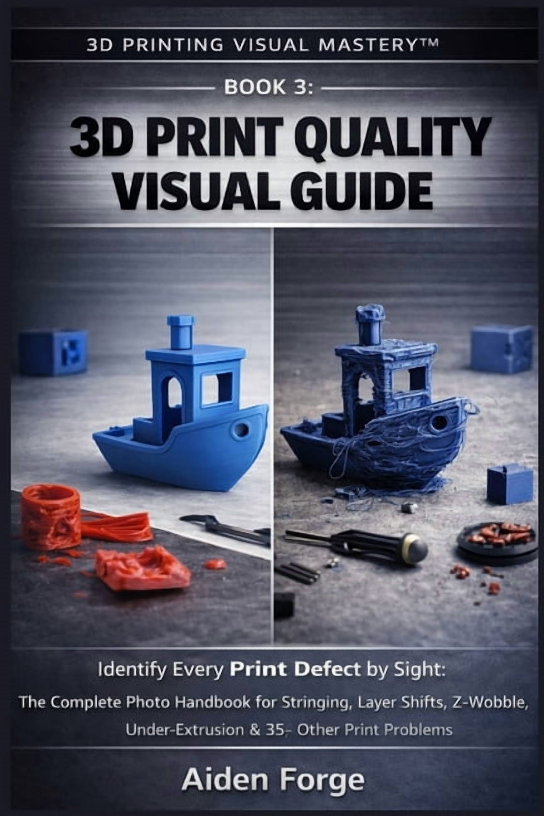 3D Printing Visual Mastery(tm) 3D Print Quality Visual Guide: Identify ...