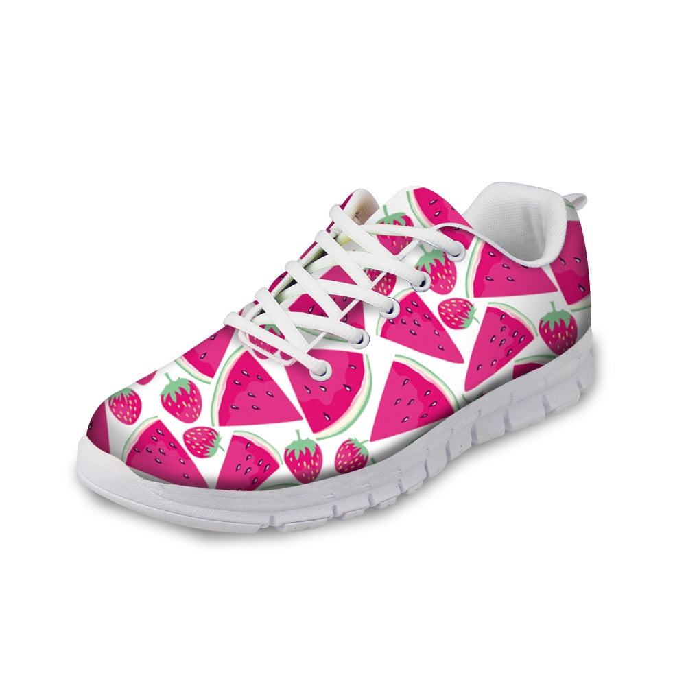 3D Printing Watermelon Women Casual Sneaker Lightweight Customized ...