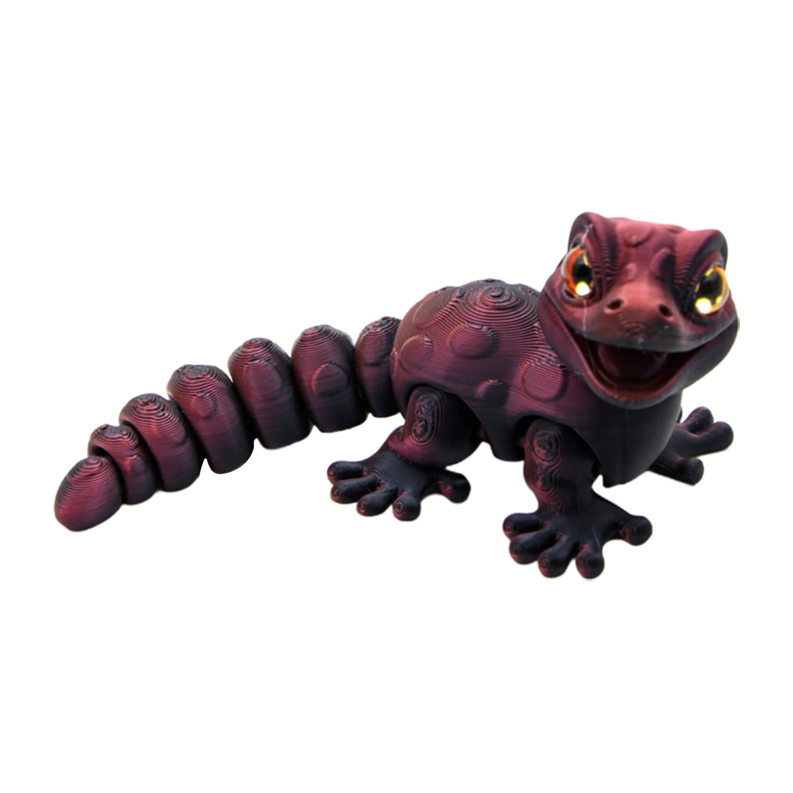 3D Printing with Simulation Mini Gecko Multi Color Gradient Explosion ...