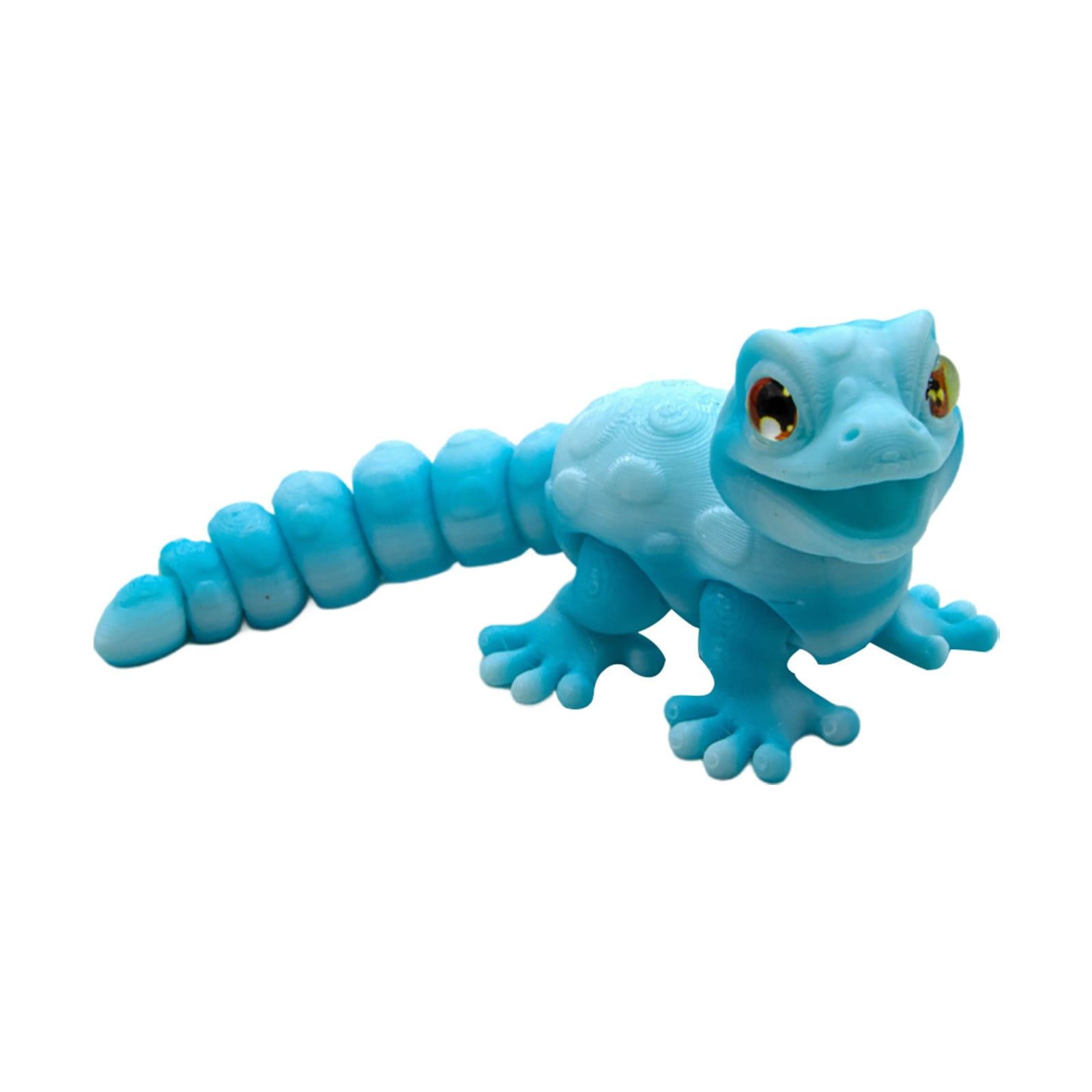 3D Printing with Simulation Mini Gecko Multi Color Gradient Explosion ...