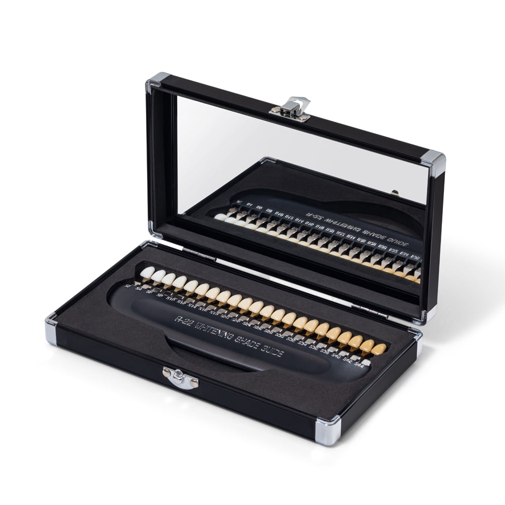 3D Professional R-22 Clinic Salon Teeth Whitening Shade Guide, Digital ...