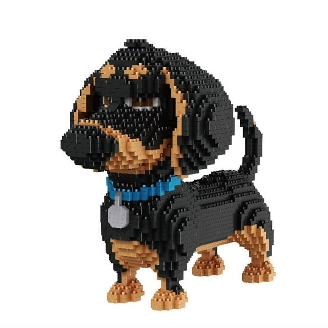 3D Puzzle 2100 pcs Mini Blocks Dog Building Blocks Set - Your Very Own ...