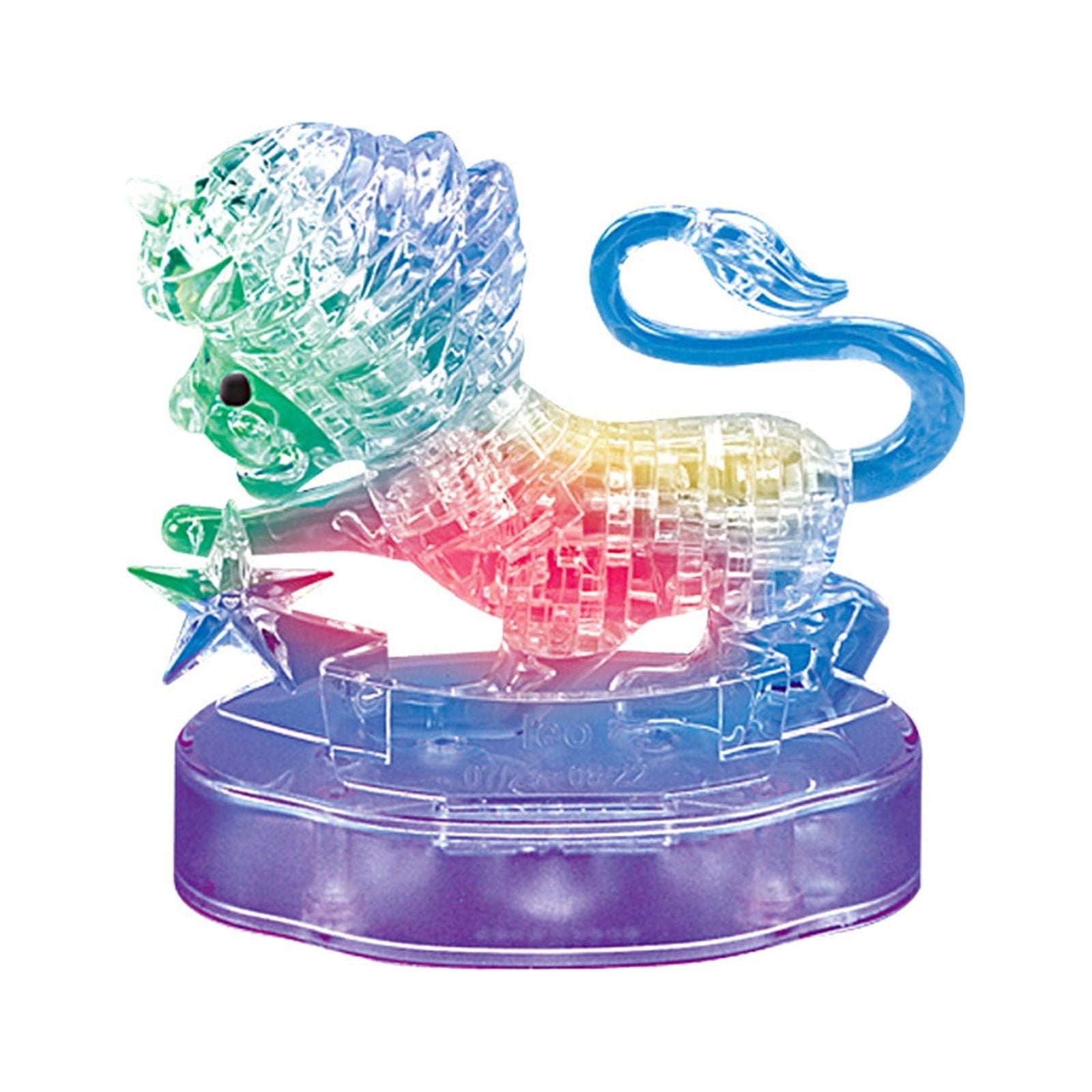 3D Puzzle Jig-saw Clear Twelve 12 Constellation Astrolog Flash LED ...
