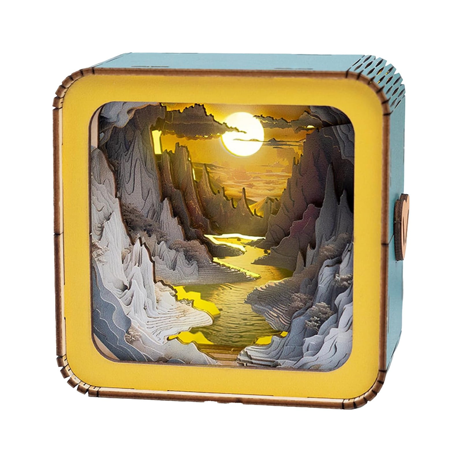 3d Puzzle Nightlight Beautiful Forest 3d Wooden Puzzles For Adults Diy Crafts For Adults