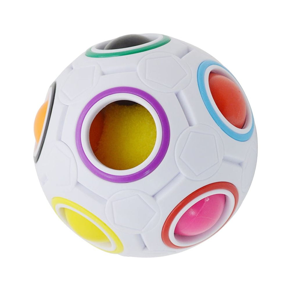 3D Puzzle,Rainbow Ball 3D Puzzle Toys Educational Balls for Intelligent ...