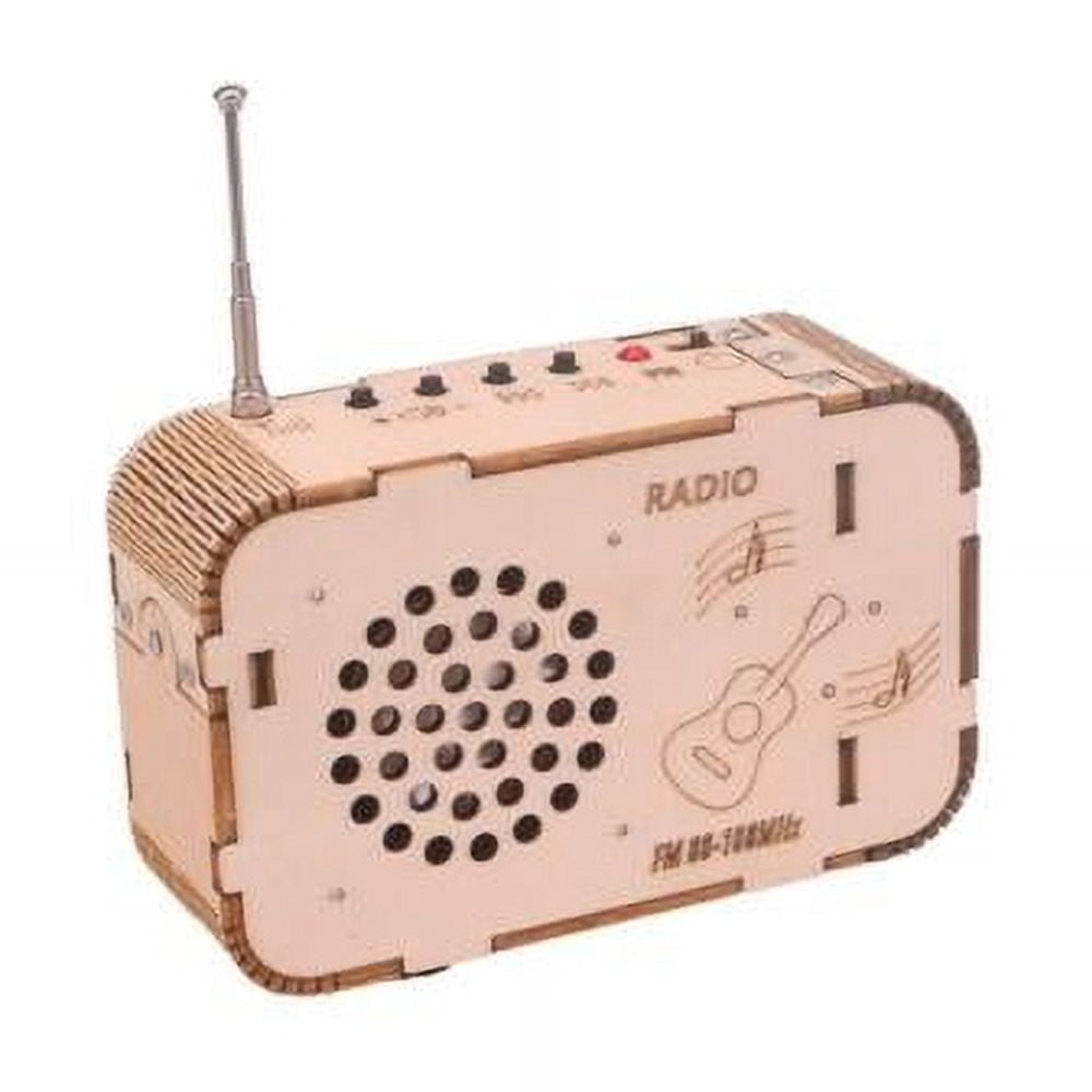 3D Puzzles Radio Model Physical Practical Craft Kits For Birthday Gift ...