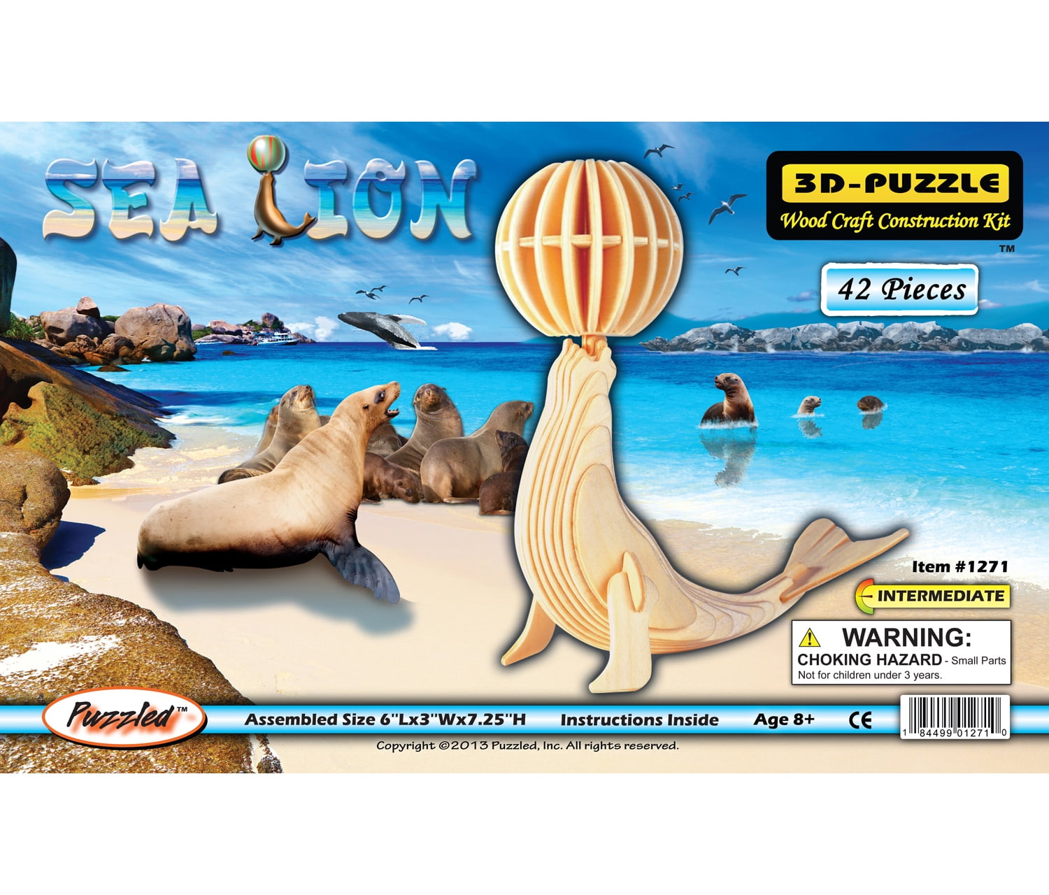 3D Puzzles - Sea Lion - Walmart.com