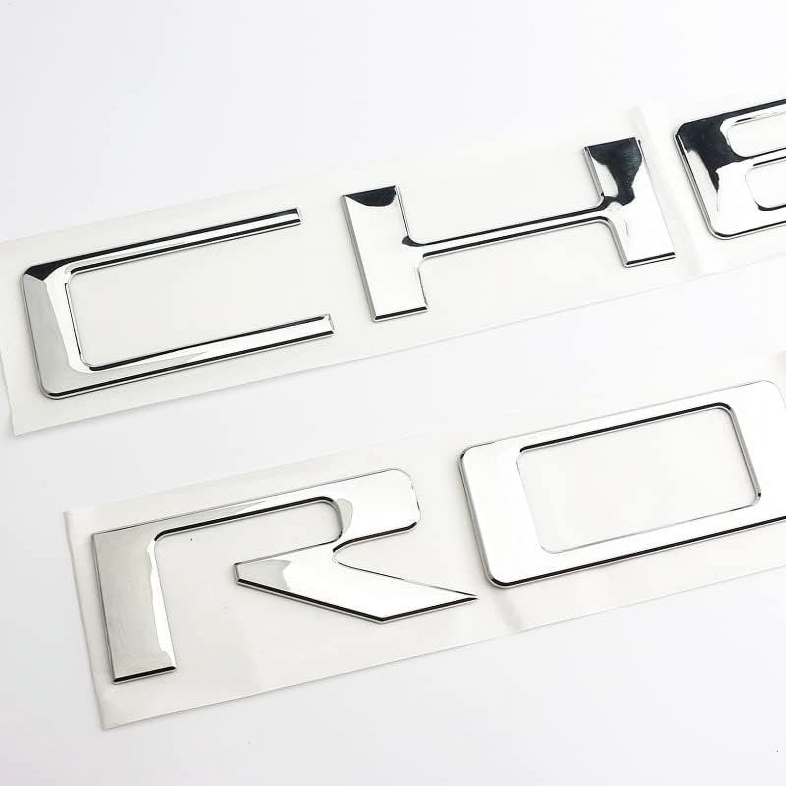 3D Raised Tailgate Inserts Letters Badges Emblems with 3M Strong ...