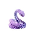 3D Random colored eyes Printed Snake Movable Joint Simulation Luminous ...