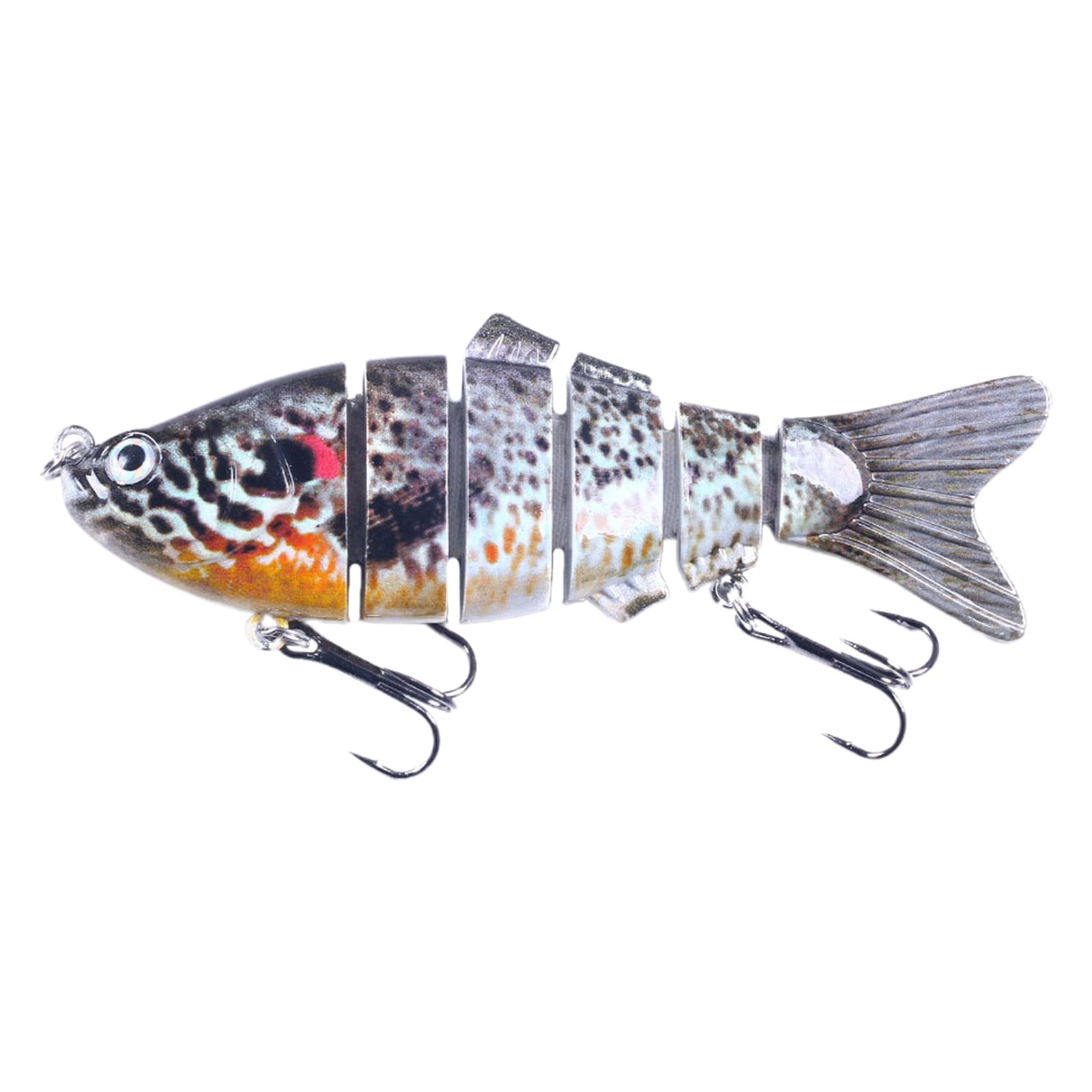 3D Realistic Fish Shaped Lure Hook Lifelike Bait for Lake and River ...