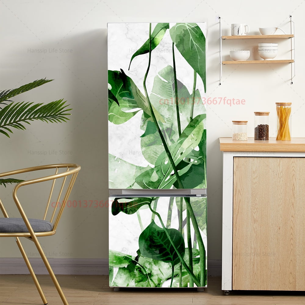 3D Realistic Fruit Printed Refrigerator Door Wrap Mural Decals Peel and ...