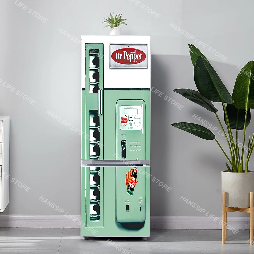 3D Realistic Teleph Booth Pattern Fridge Door Art Mural Sticker ...