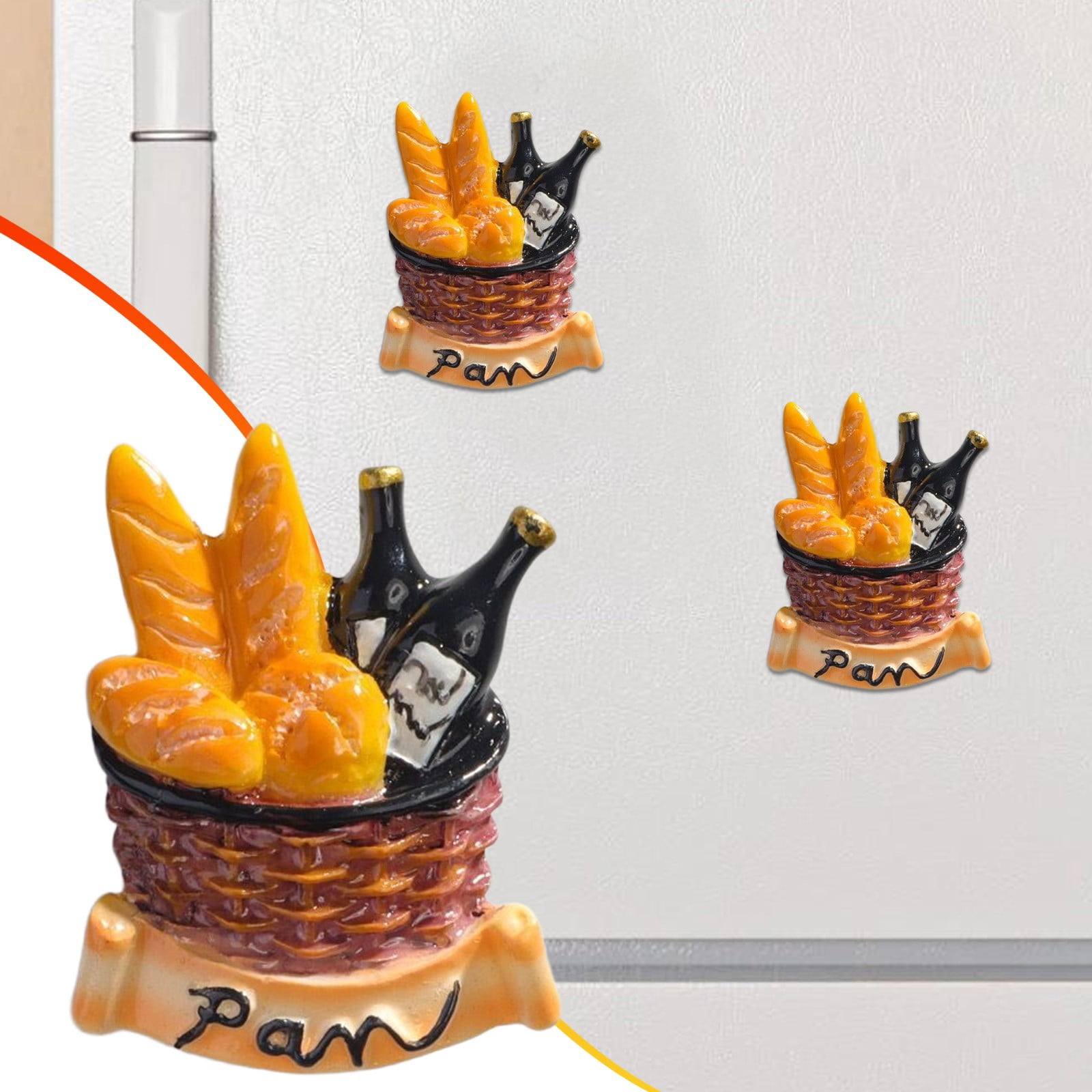 3D Refrigerator Magnets Series Home Decor Fridge Magnetic Stickers ...
