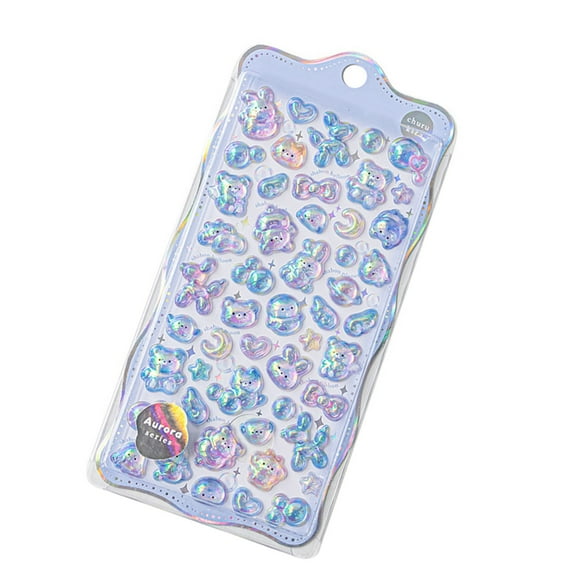 3D Relief Sticker Scrapbooking Creative Candy Hand Making Diaries ...