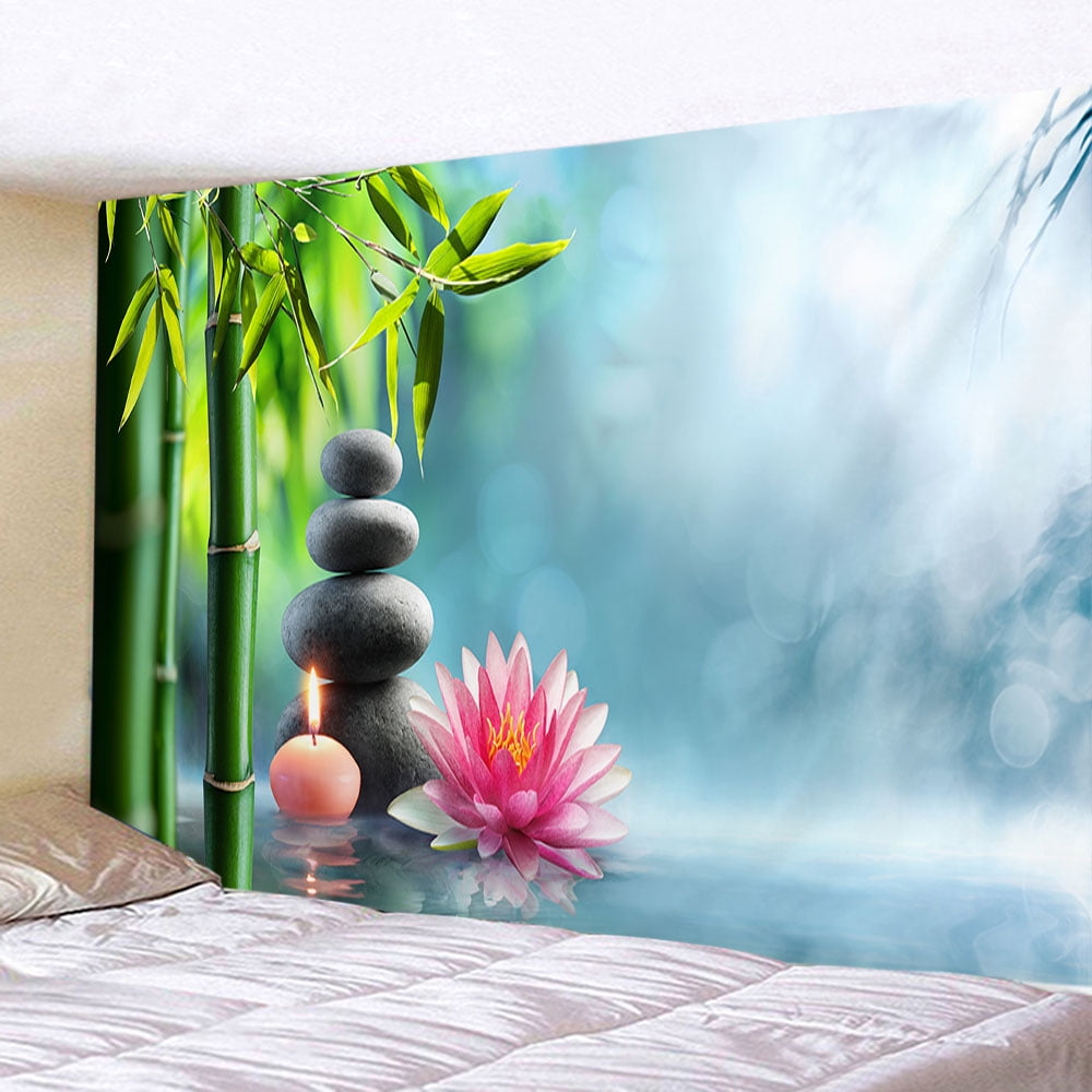 3D Religion Culture Hanging Tapestry Hippie Buddha Headboard Room r ...