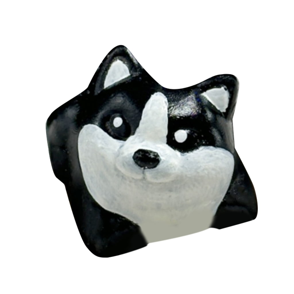 3D Resin Dog Keycap Handmade Game Keyboard Keycaps Enhances Typing ...