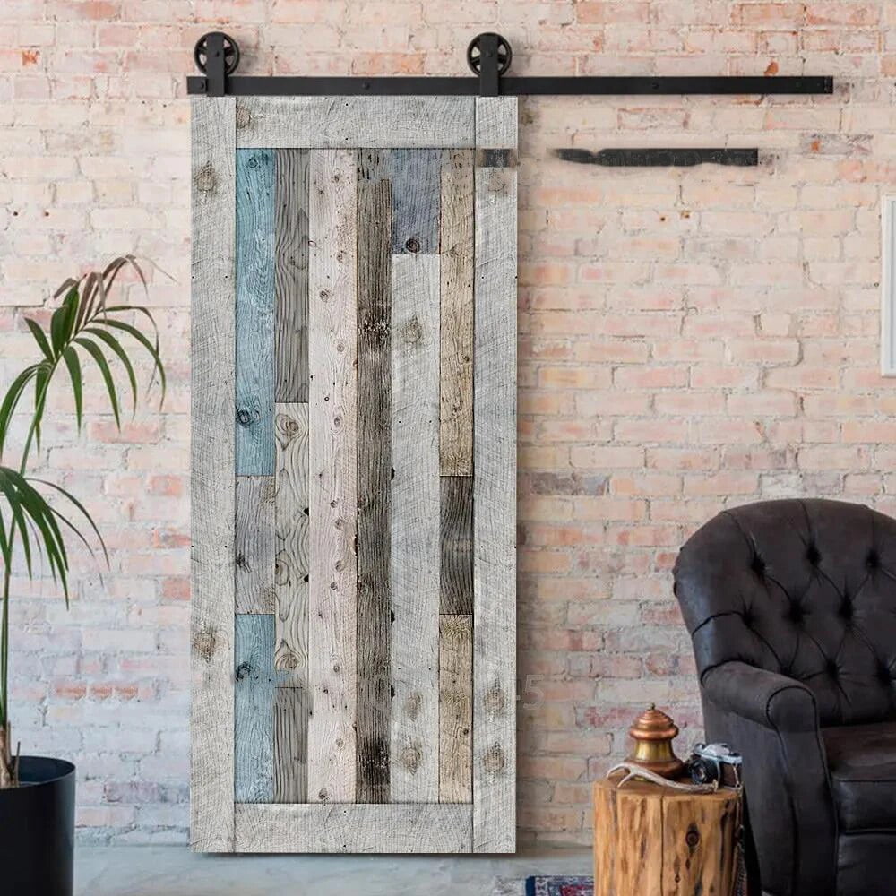 3D Retro Door Stickers PVC Poster Art Wallpaper Home Decoration ...