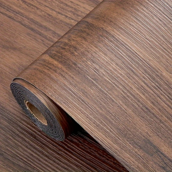 3D Retro Wood Grain Self-Adhesive Vinyl Flooring Stickers, Peel-and ...