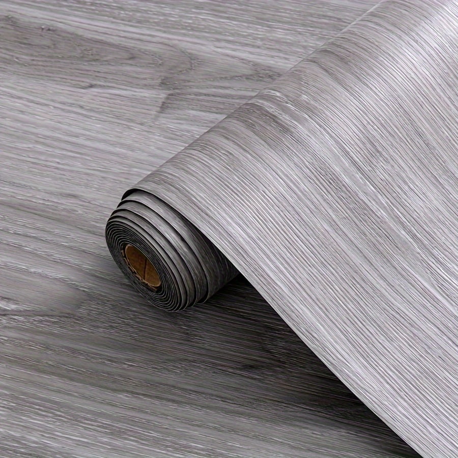 3D Retro Wood Grain Self-Adhesive Vinyl Flooring Stickers, Peel-and ...