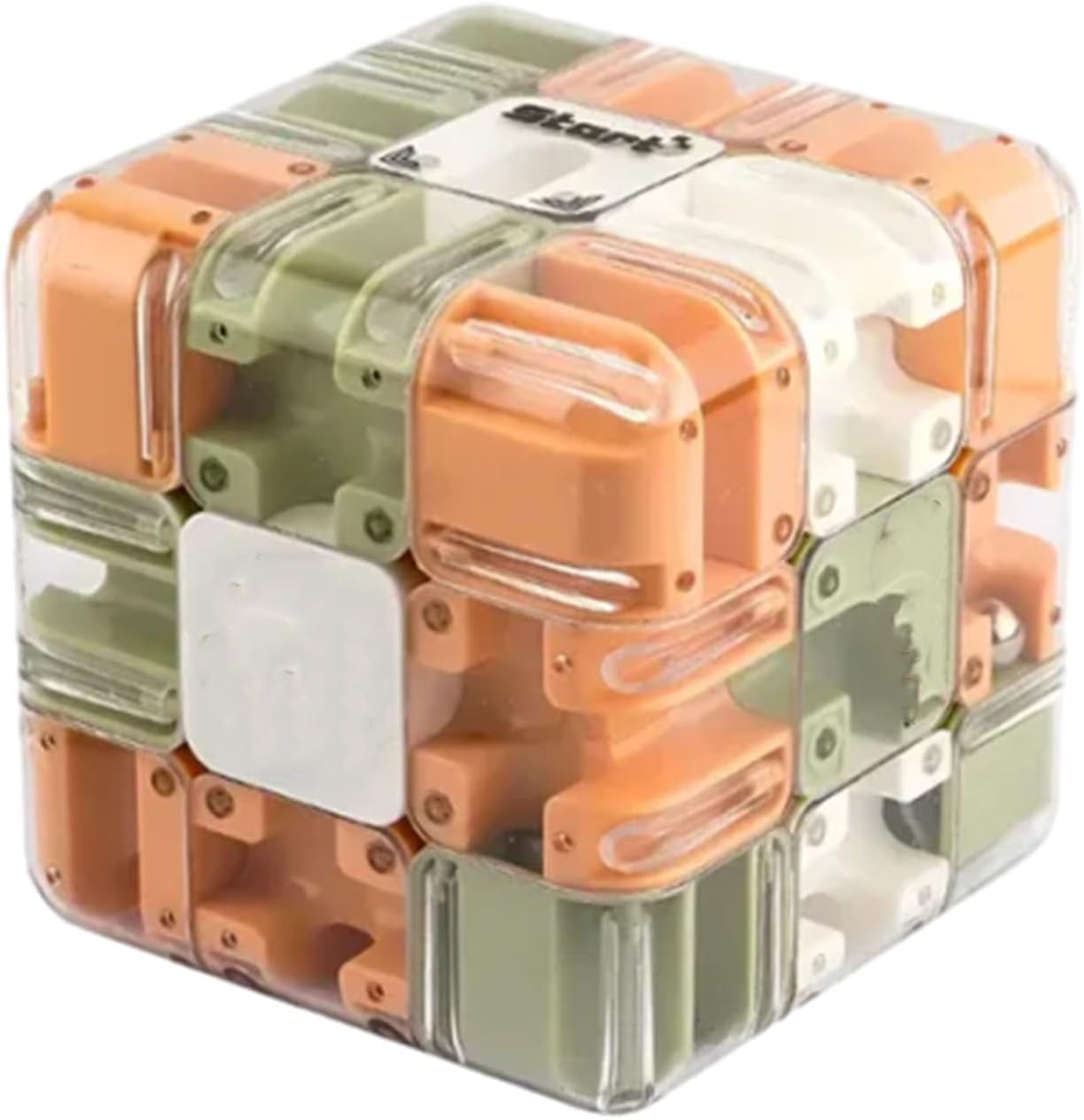 3D Rolling Ball Maze Cube, Challenging Puzzle for Focus & Logical ...