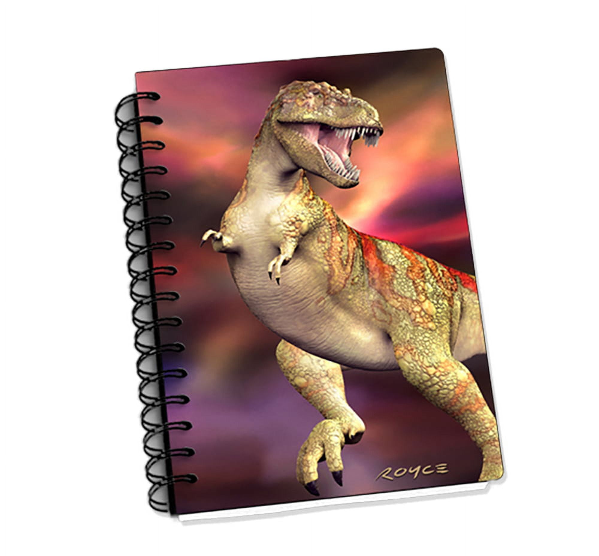 3D Royce Small 4"x6" Notebook by Artgame ( FLIPPING T-Rex ) - Walmart.com