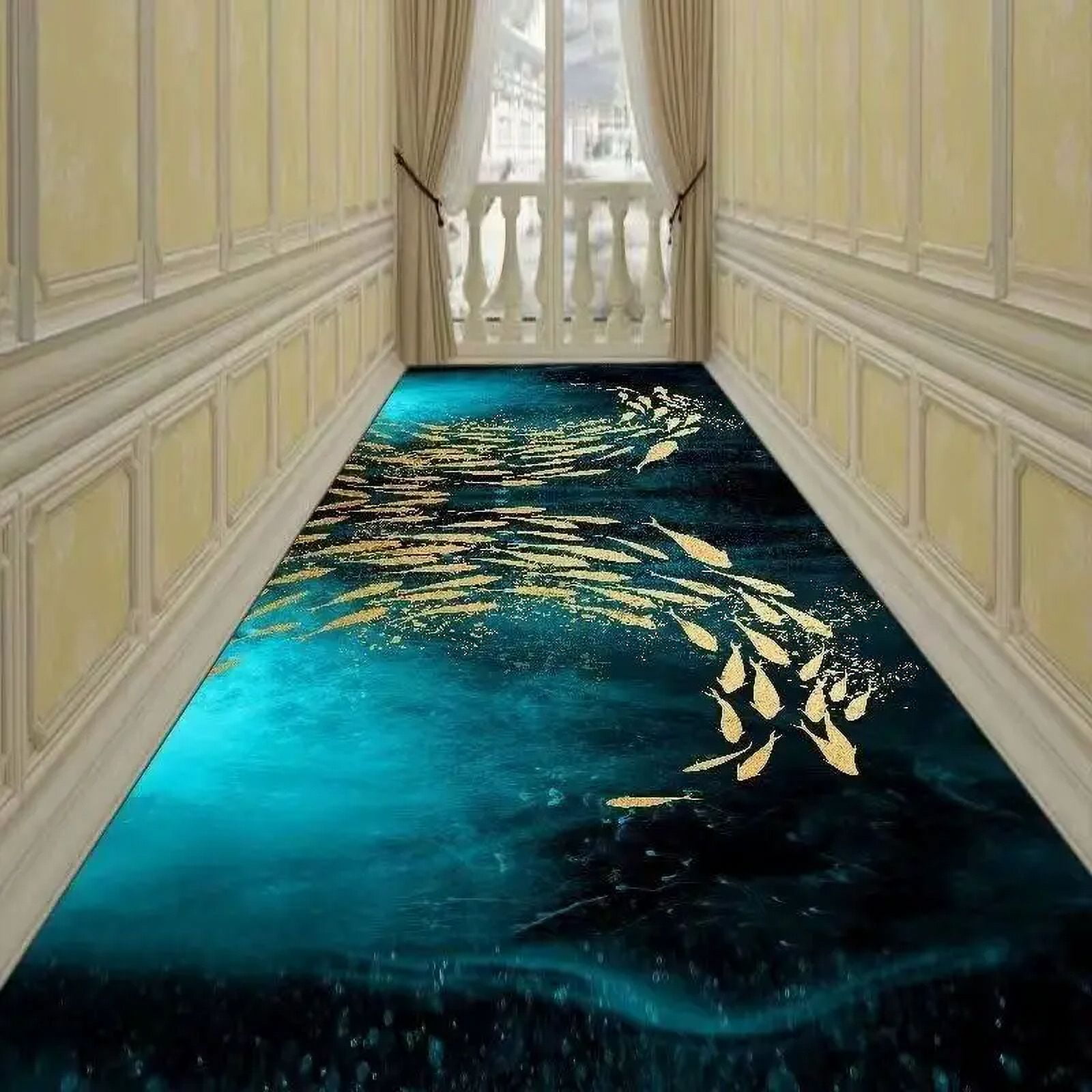 3D Runners Corridor Long Carpets for Hallway Living Room ration Home ...