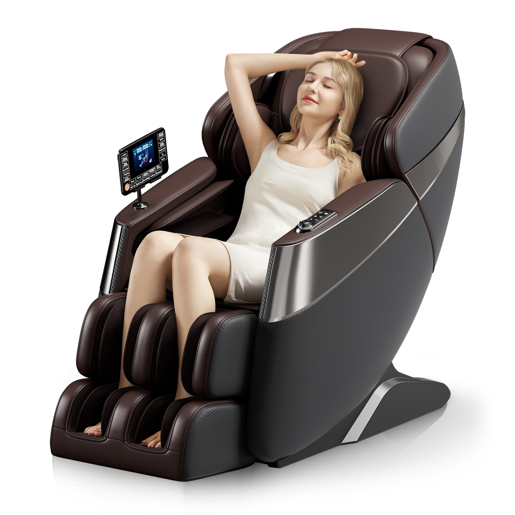 3D SL Track Zero Gravity Massage Chair, AI Voice Control, Recliner with ...