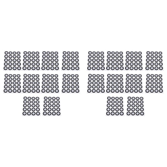 3D Scanning Markers, 400Pcs 3D Tracking Dots, 12mm ID 19mm OD, High ...