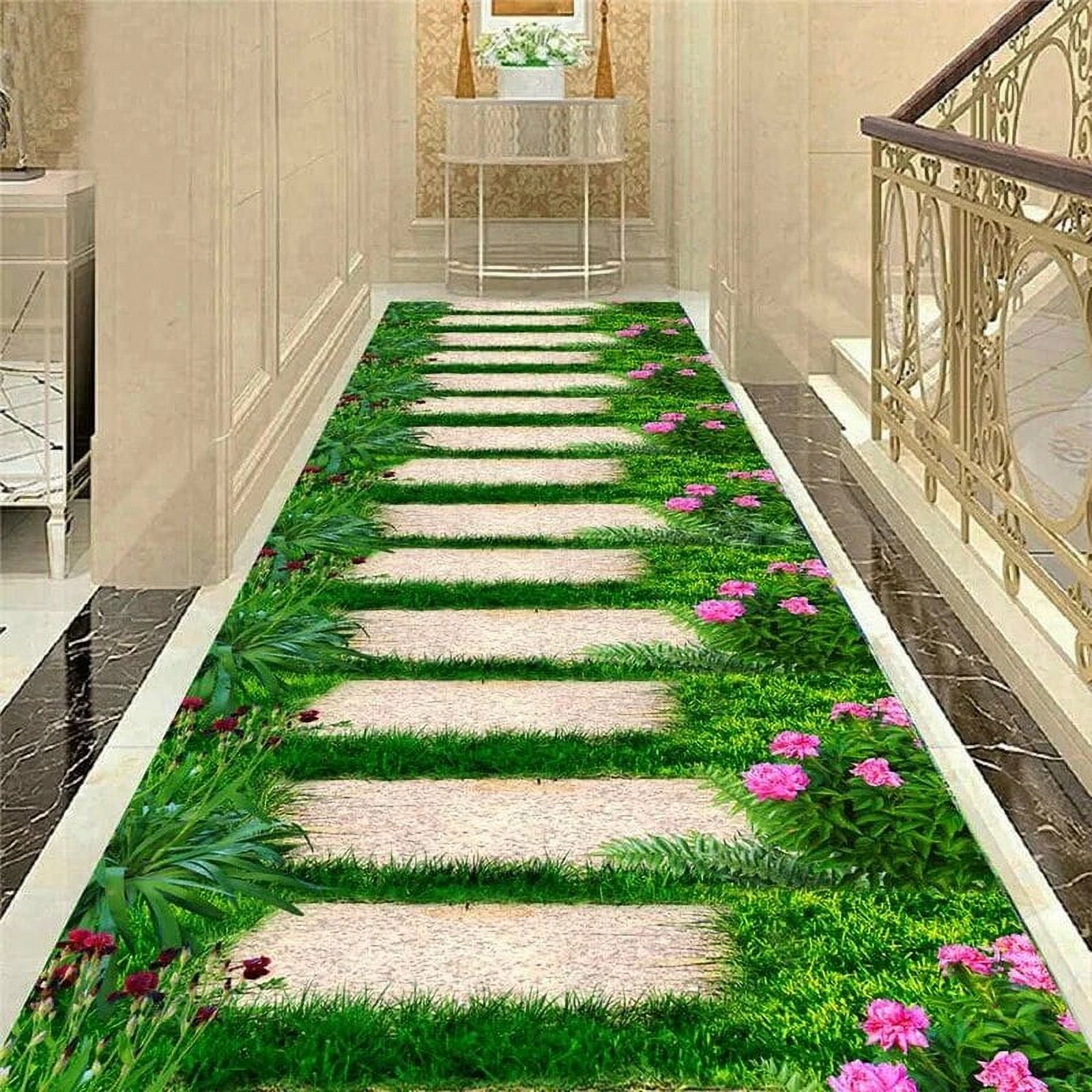 3D Scenario Carpet for Living Room r Anti-Slip Accessories Fun ...