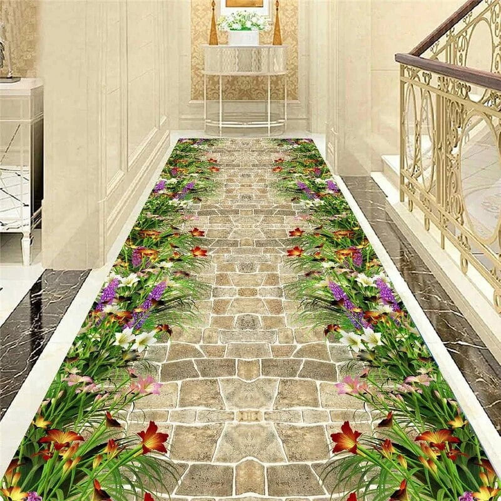 3D Scenario Carpet for Living Room r Anti-Slip Accessories Fun ...