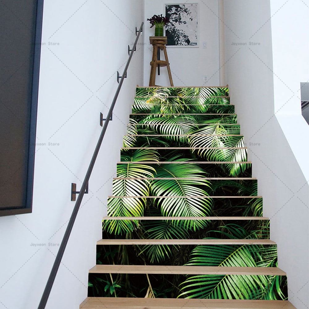 3D Scenic Staircase Sticker Vinyl PVC Non-slip Waterproof Staircase ...
