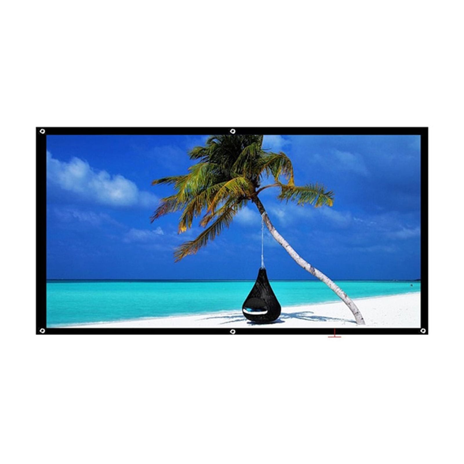 3D Screen Large Screen 250inch 4:3 3D Silver Projection Screen For For ...